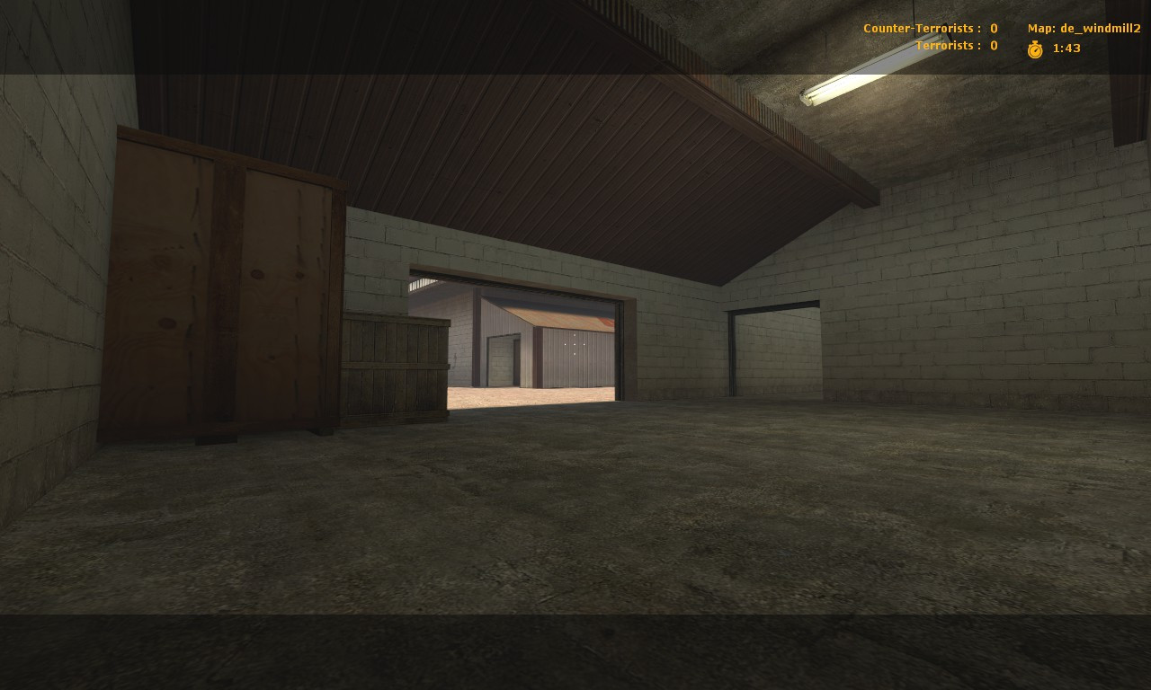 de_windmill Work In Progress for Counter-Strike: Source | CS:S Works In Progress