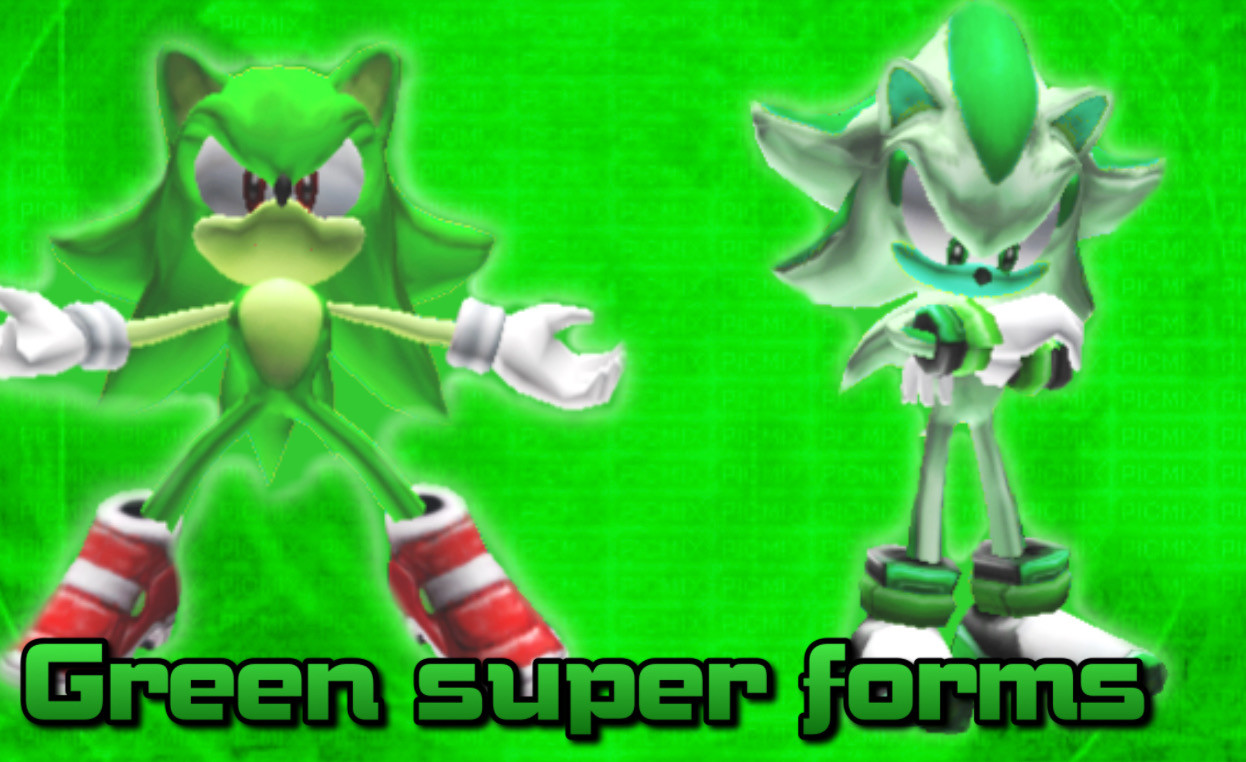 Green Characters Work In Progress for Sonic Adventure 2 | SA2 Works In ...