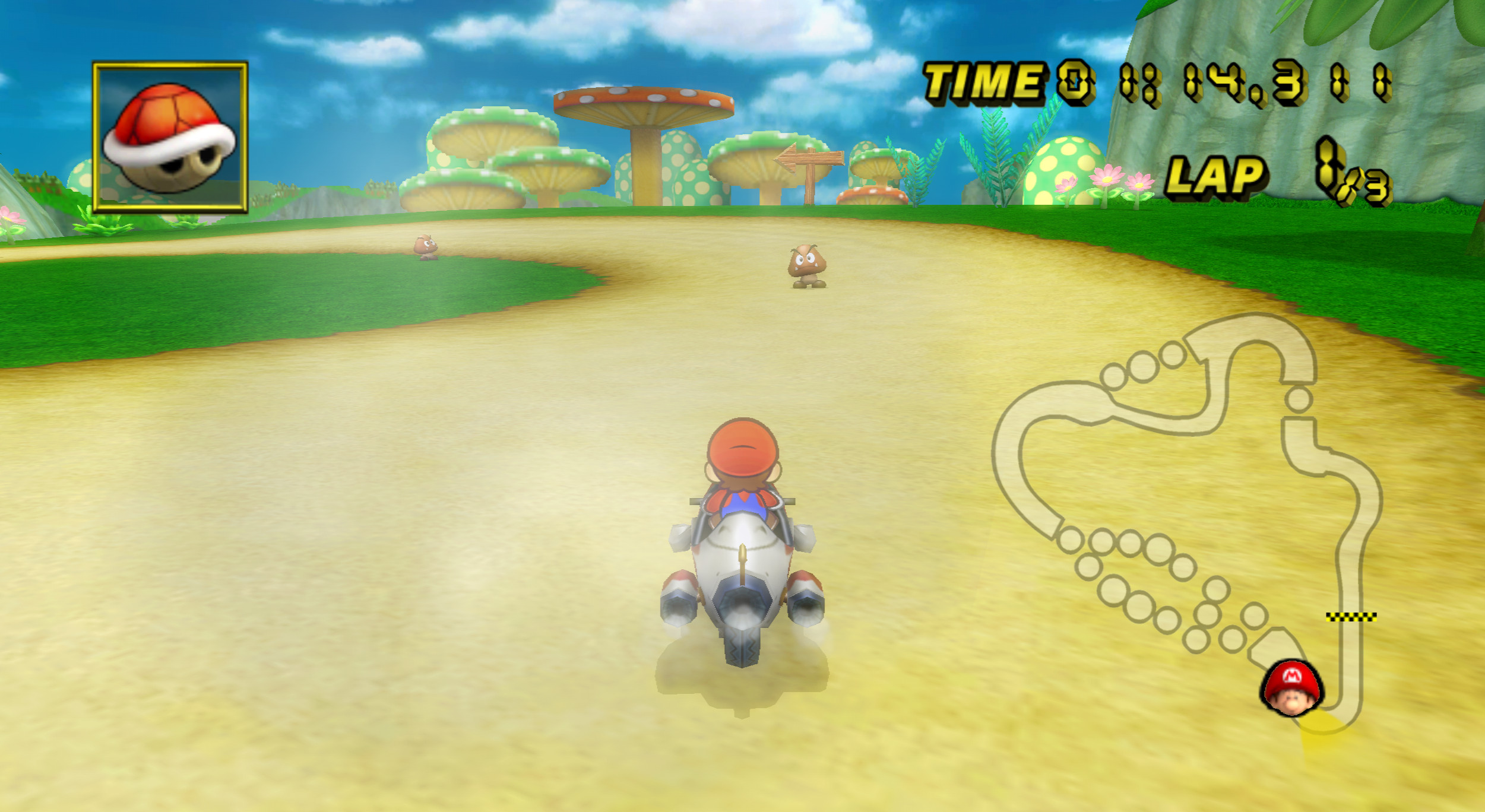 TTYD Paper Mario Model Work In Progress for Mario Kart Wii | MKWii ...