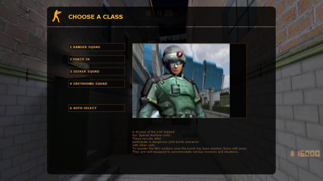 Counter-Strike NEO:Condition Zero Work In Progress for Counter-Strike ...