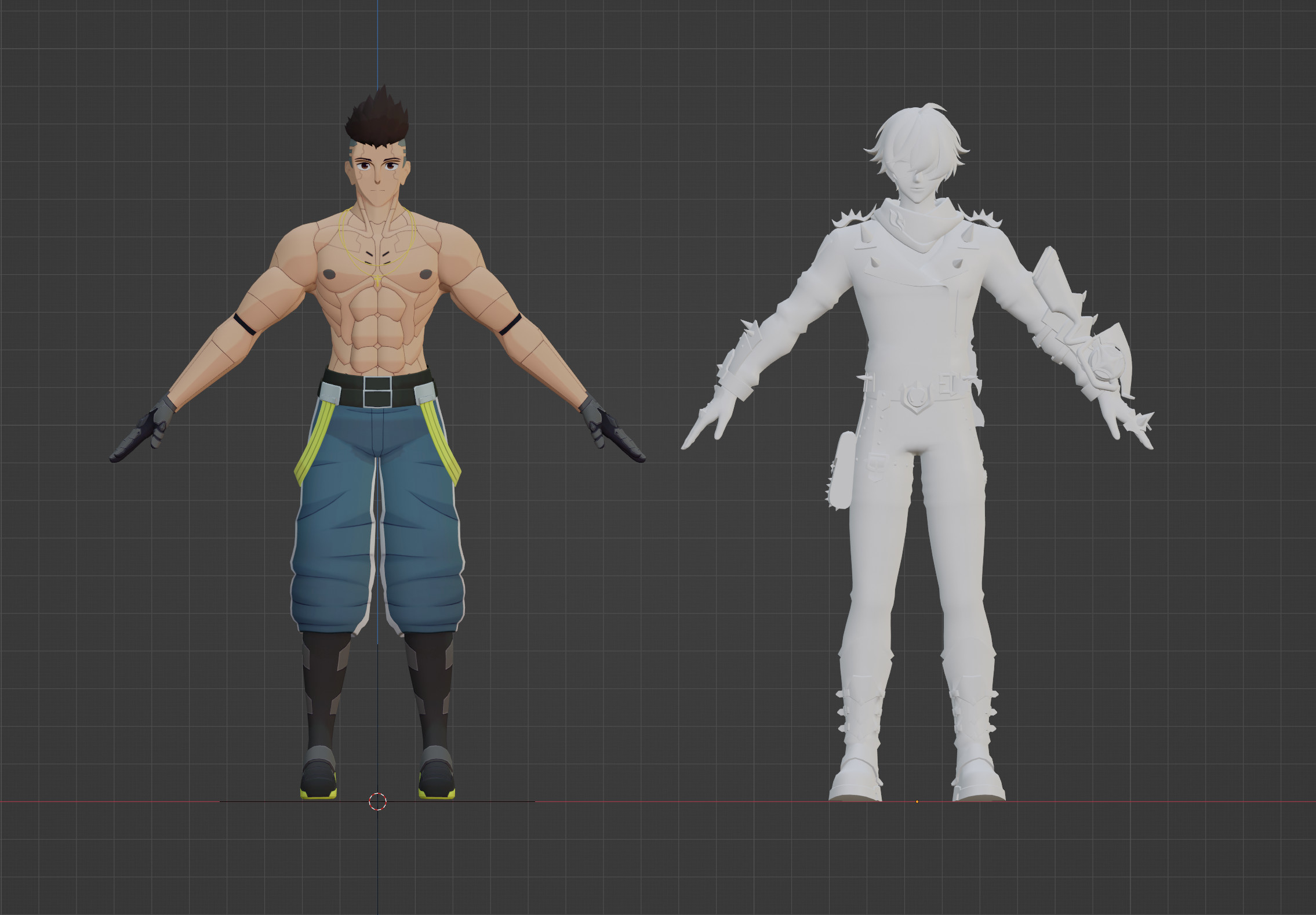 Lighter as cyberpunk edgerunner David Work In Progress for Zenless Zone ...