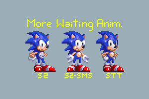 More Waiting Animations Work In Progress for Sonic 3 A.I.R. | S3AIR ...