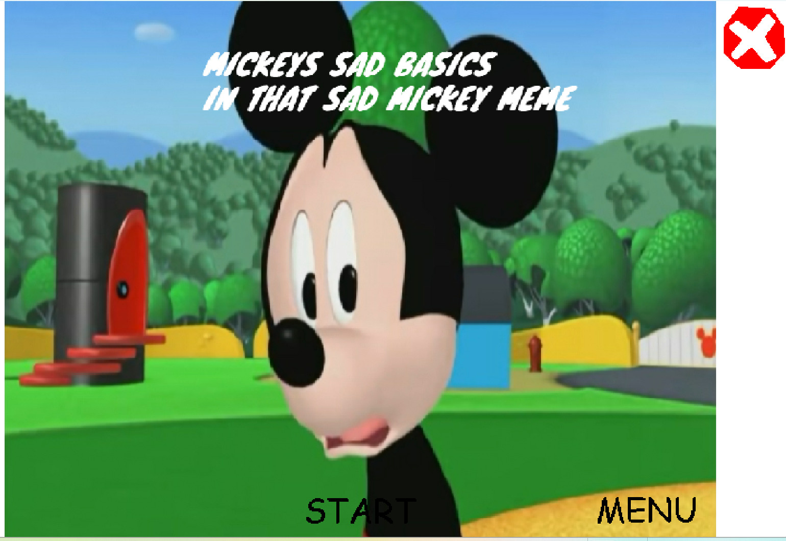 Mickey's Sad Basics in That One Sad Mickey Meme Work In Progress for ...