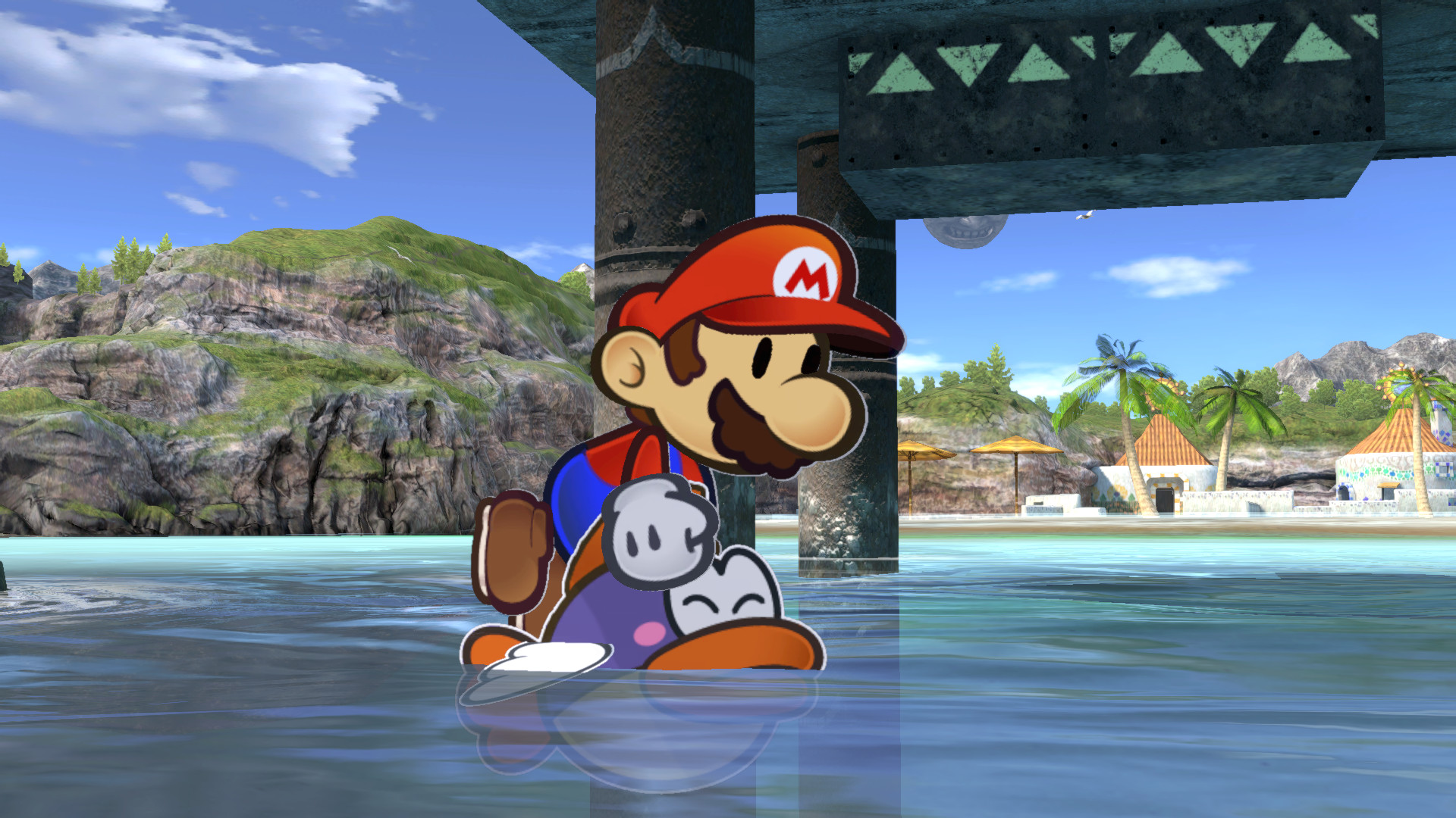 Paper Mario Moveset Work In Progress for Super Smash Bros. Ultimate ...