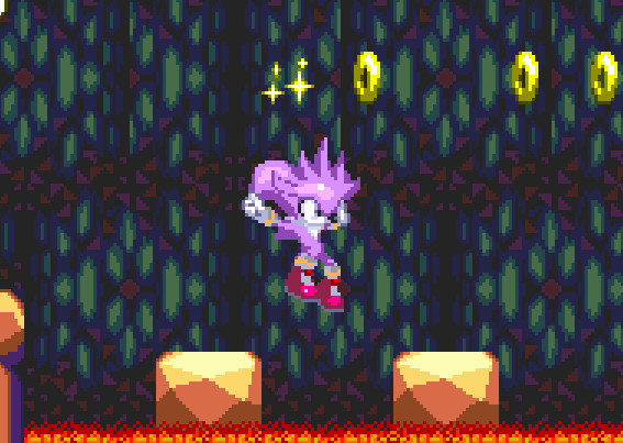 Dark Silver The Hedgehog Sprites Silver Sonic (Sonic 2) For SSBC