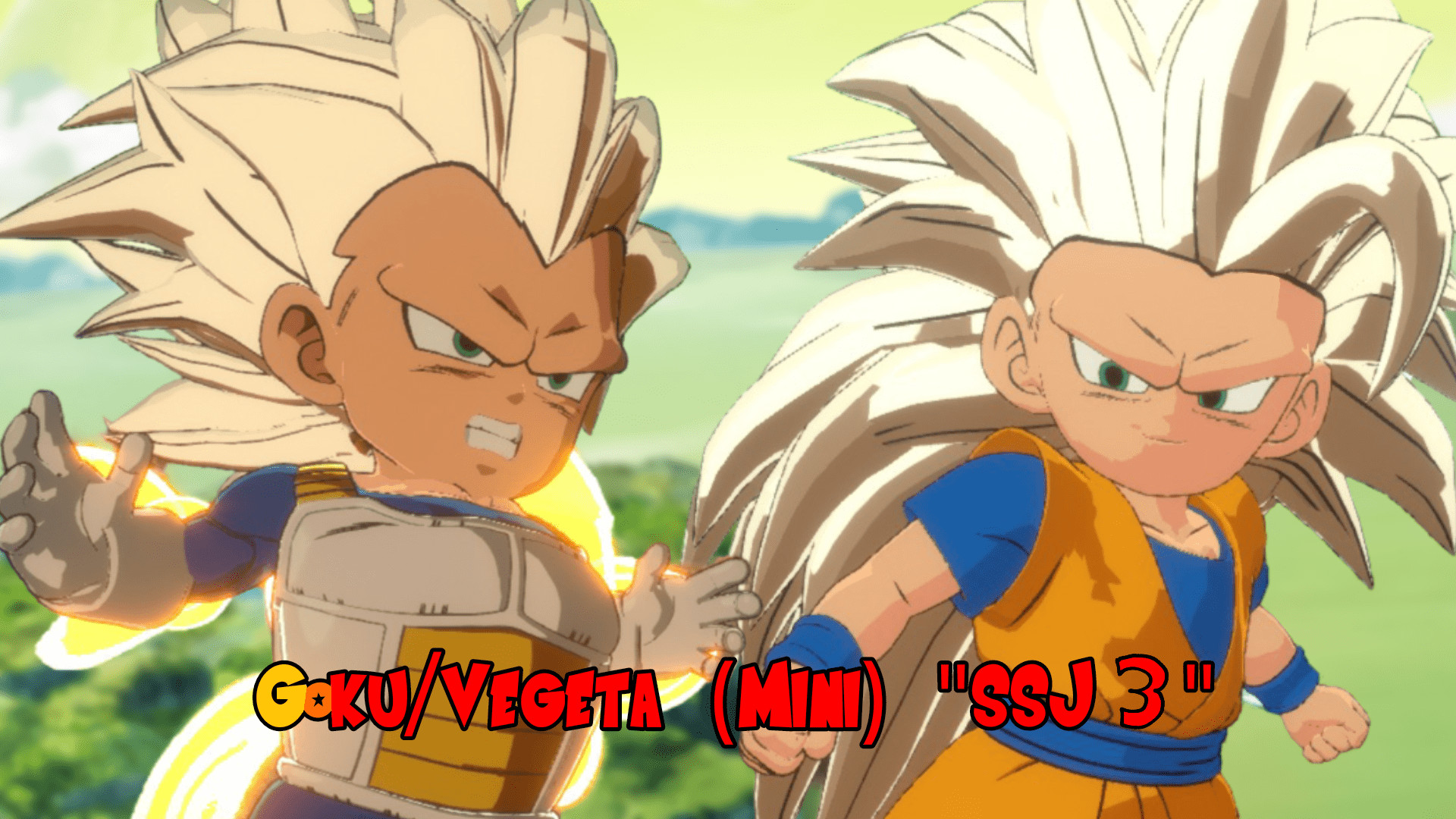 Goku/Vegeta (Mini) (Super Saiyajin 3) [WIP] Work In Progress for Dragon ...
