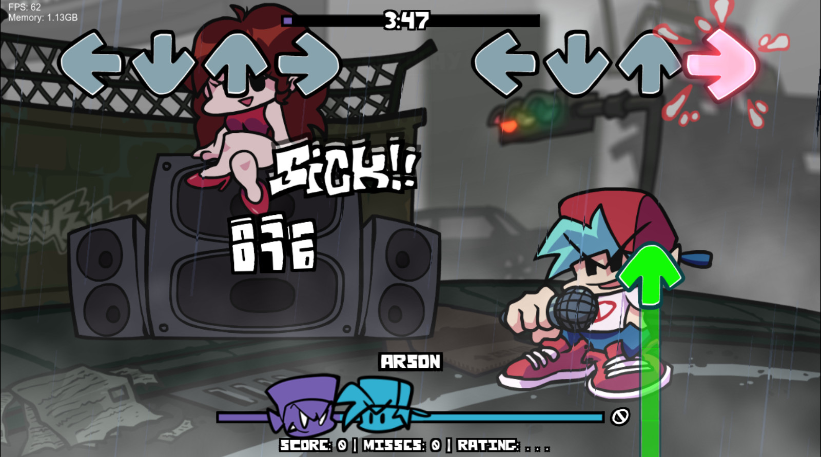 2HOT BF MIX W/ Lyrics Work In Progress for Friday Night Funkin' | FNF ...