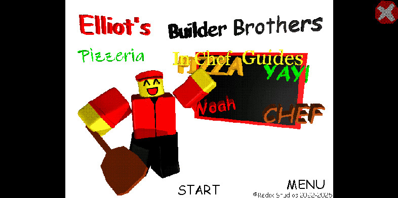 Elliot's Builder Brothers Pizzeria In Chef Guides Work In Progress for ...