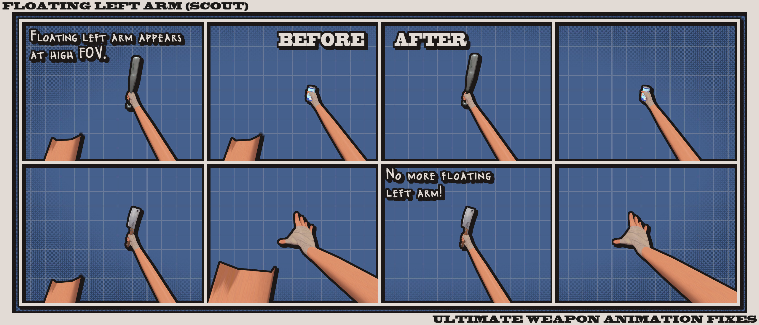 (W.I.P.) Ultimate Weapon Animation Fixes Work In Progress for Team ...