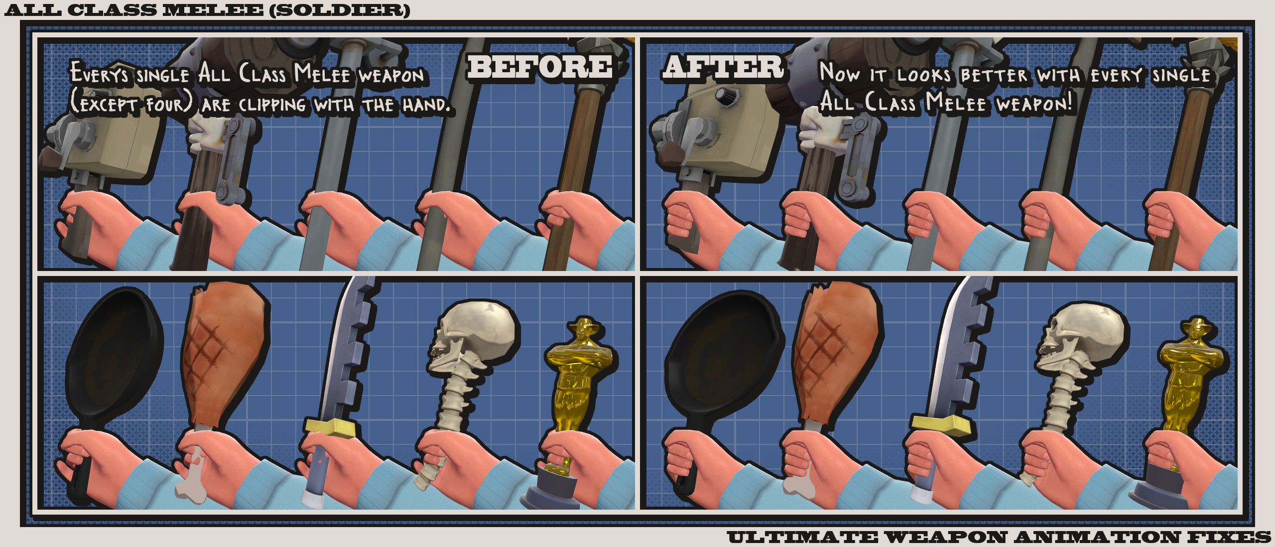 (W.I.P.) Ultimate Weapon Animation Fixes Work In Progress for Team ...