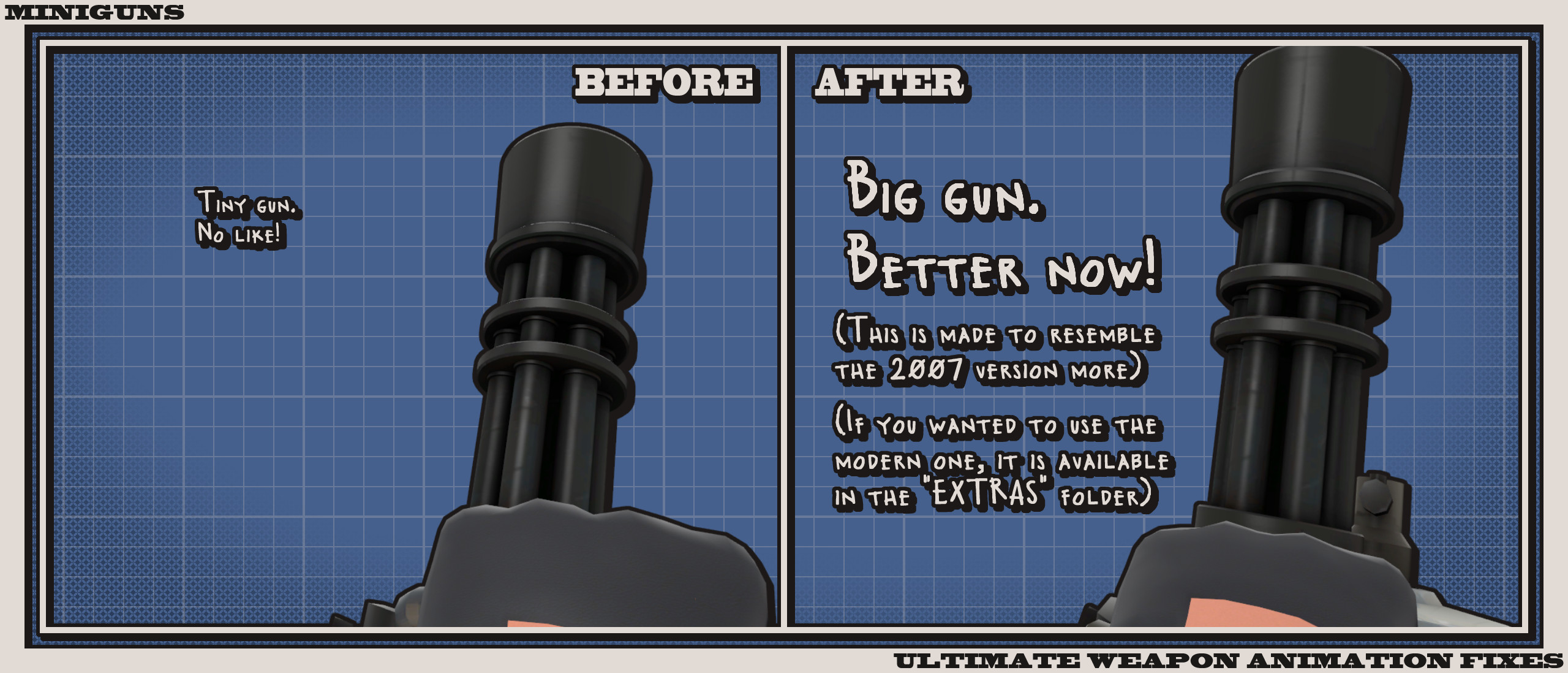 (W.I.P.) Ultimate Weapon Animation Fixes Work In Progress for Team ...