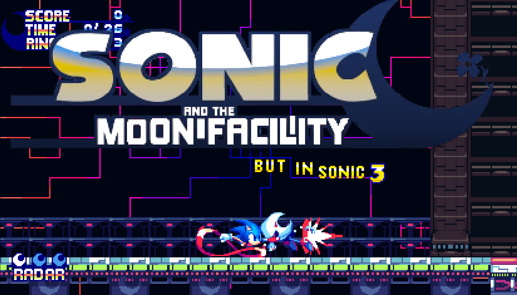 Sonic & The moon facility Work In Progress for Sonic 3 A.I.R. | S3AIR ...