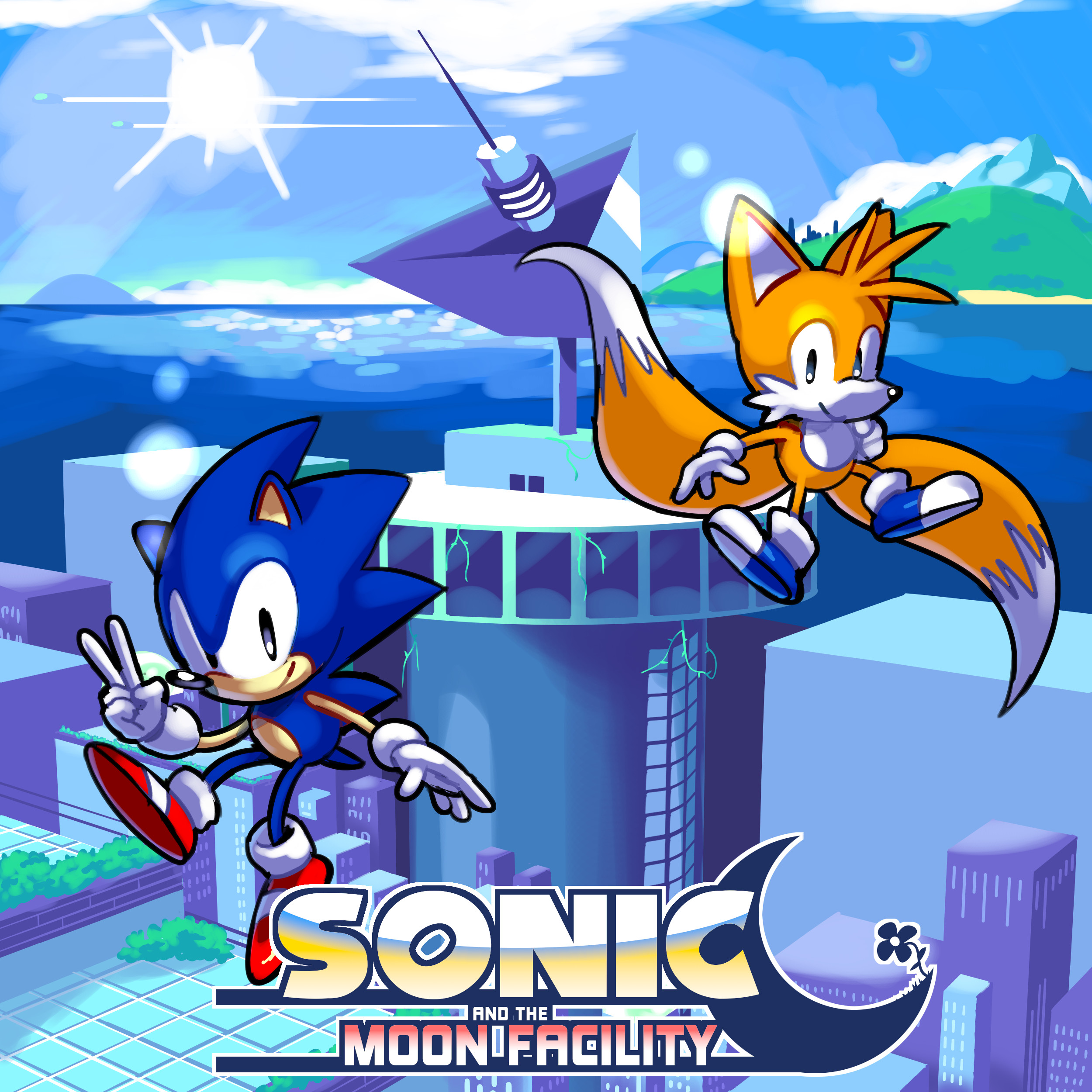 Sonic & The moon facility Work In Progress for Sonic 3 A.I.R. | S3AIR ...