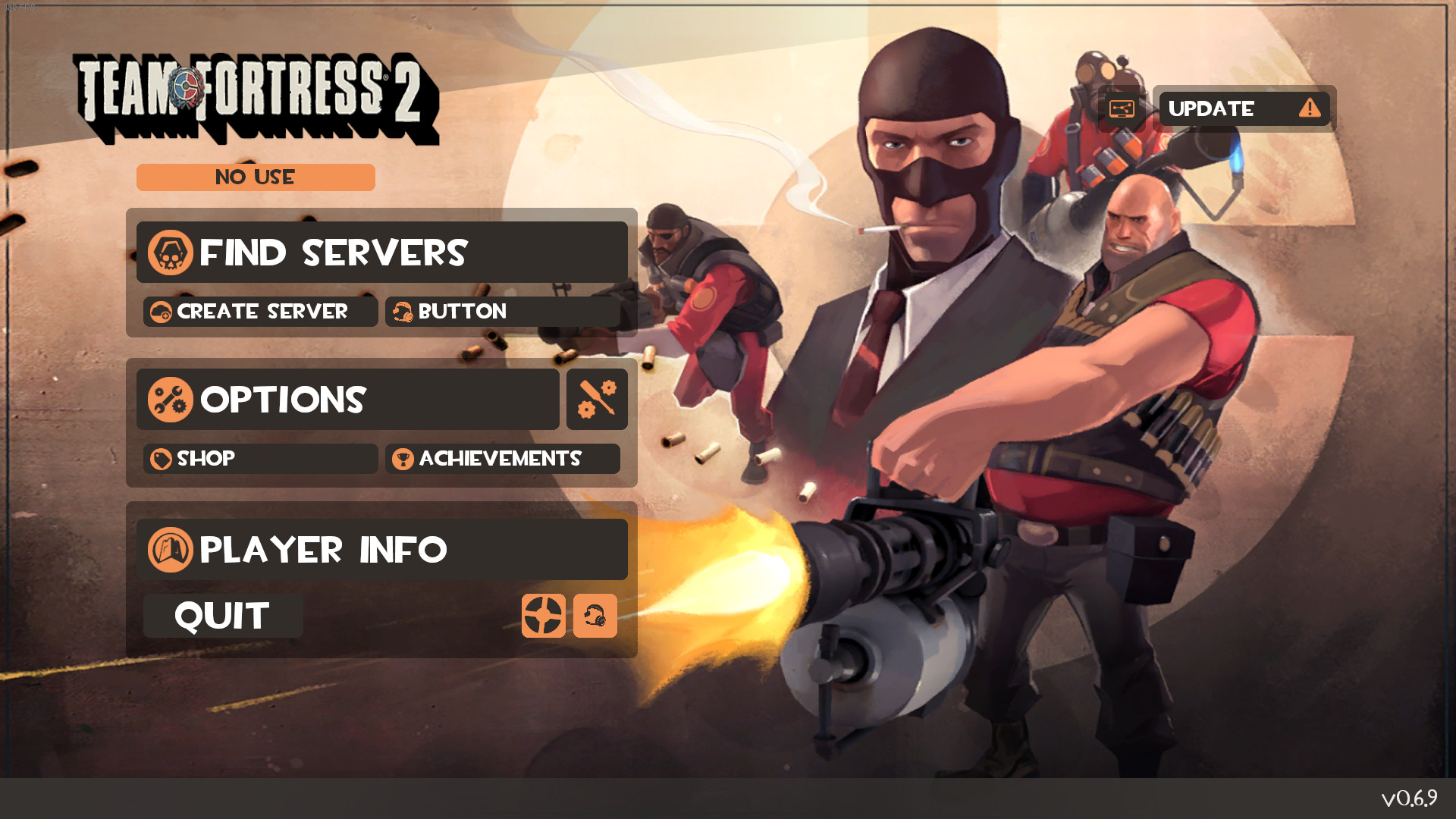 Pre-Fortress 2 Main Menu Work In Progress for Team Fortress 2 | TF2 ...