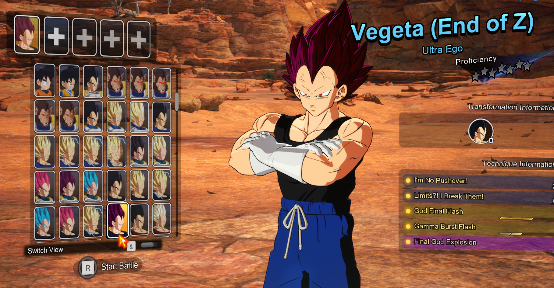 EOZ Vegeta [Released] Work In Progress for Dragon Ball: Sparking! ZERO | DBSZ Works In Progress