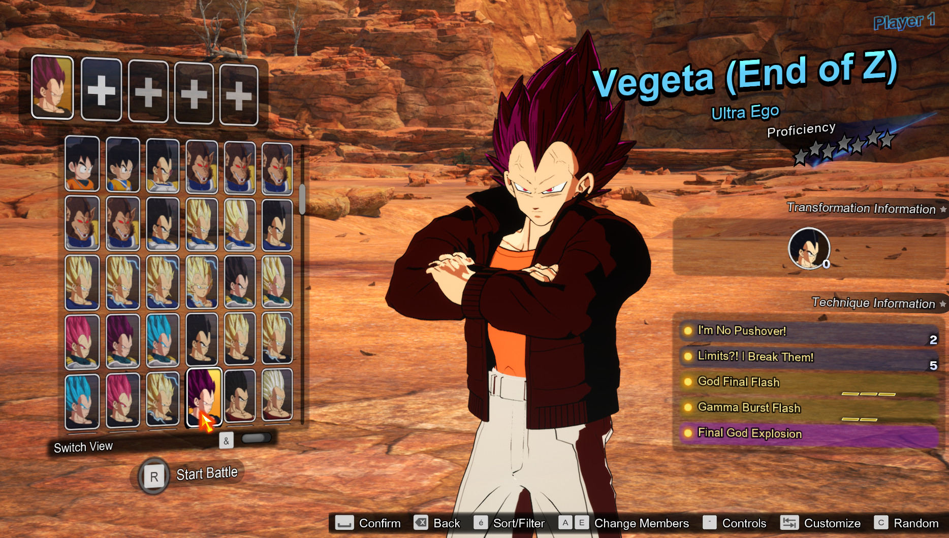 EOZ Vegeta [Released] Work In Progress for Dragon Ball: Sparking! ZERO ...