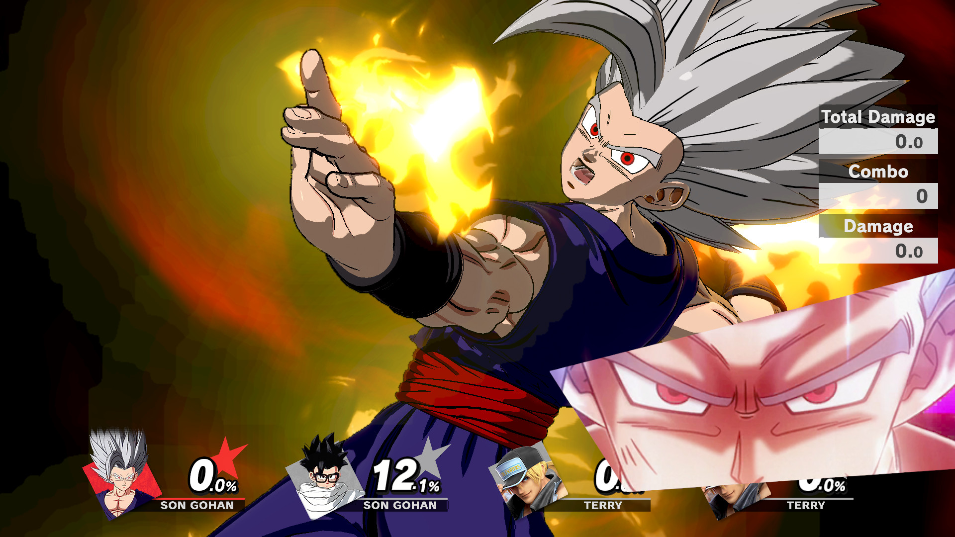 SON GOHAN (SUPER HERO) Work In Progress for Super Smash Bros. Ultimate ...