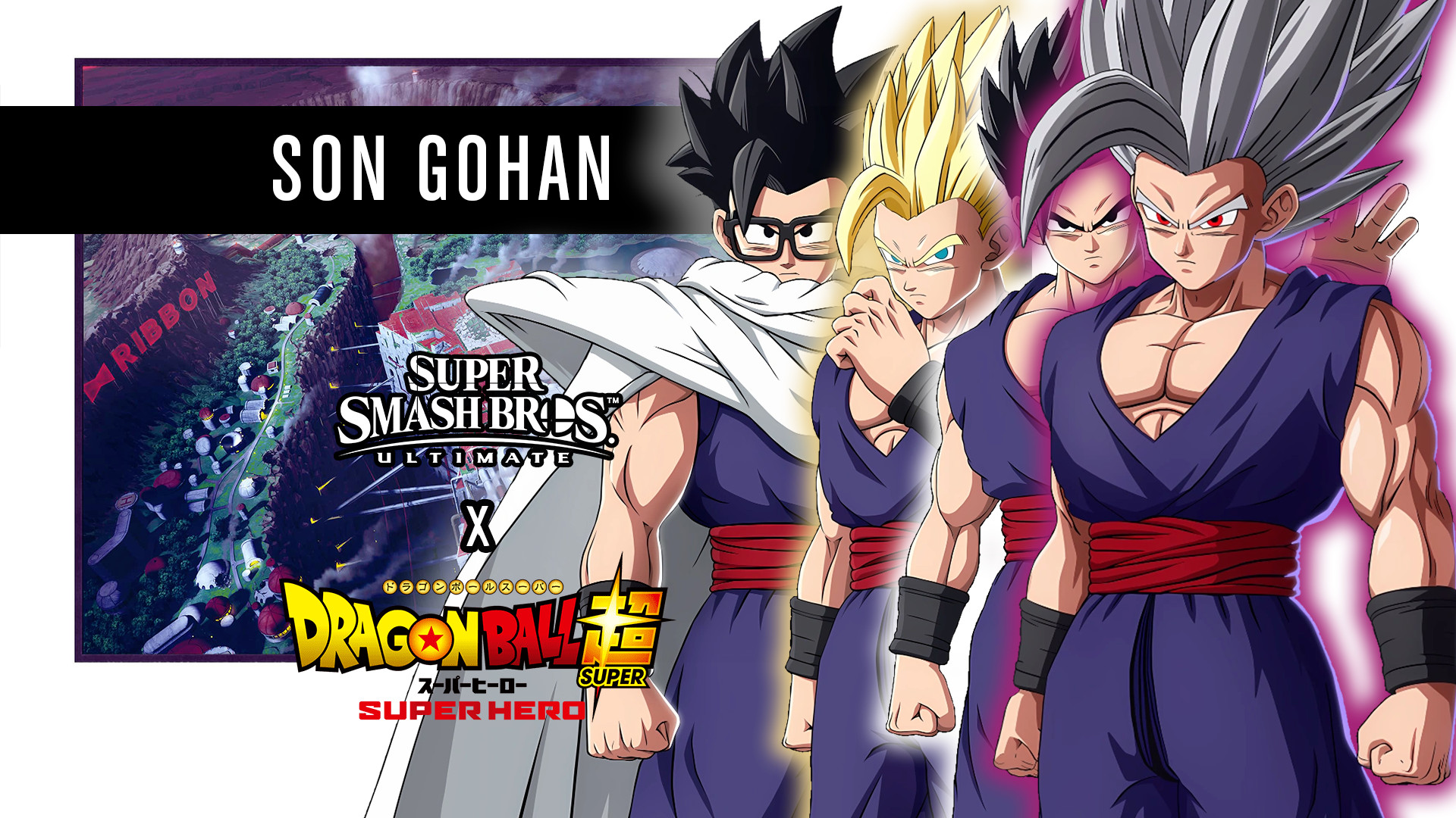 SON GOHAN (SUPER HERO) Work In Progress for Super Smash Bros. Ultimate ...