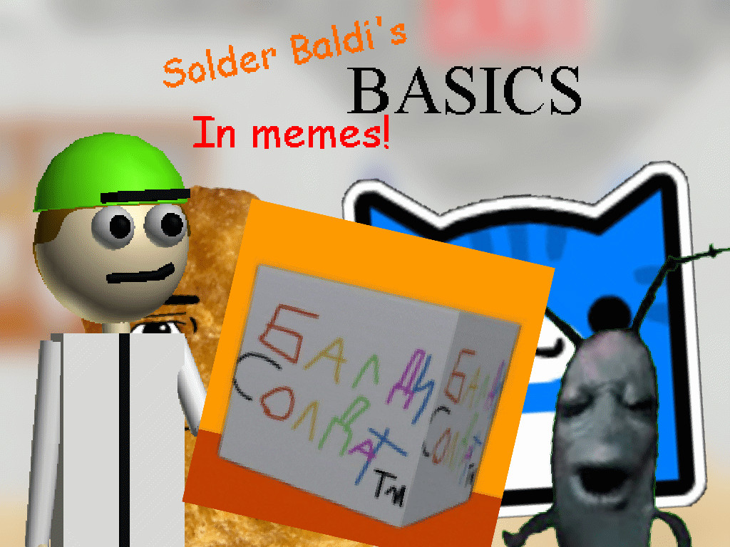 [SENSITIVE CONTENT] SoldierBaldi Basics in Memes Work In Progress for ...