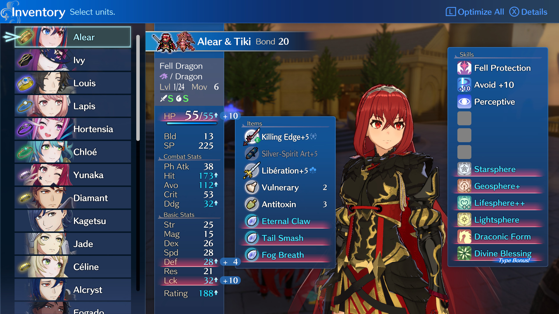 Past Alear Class (Fell Child) + Dragon Form Work In Progress for Fire ...