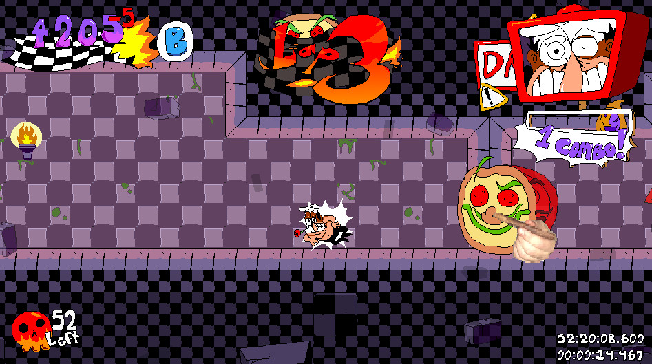 Lap Frenzy Work In Progress for Pizza Tower | PT Works In Progress