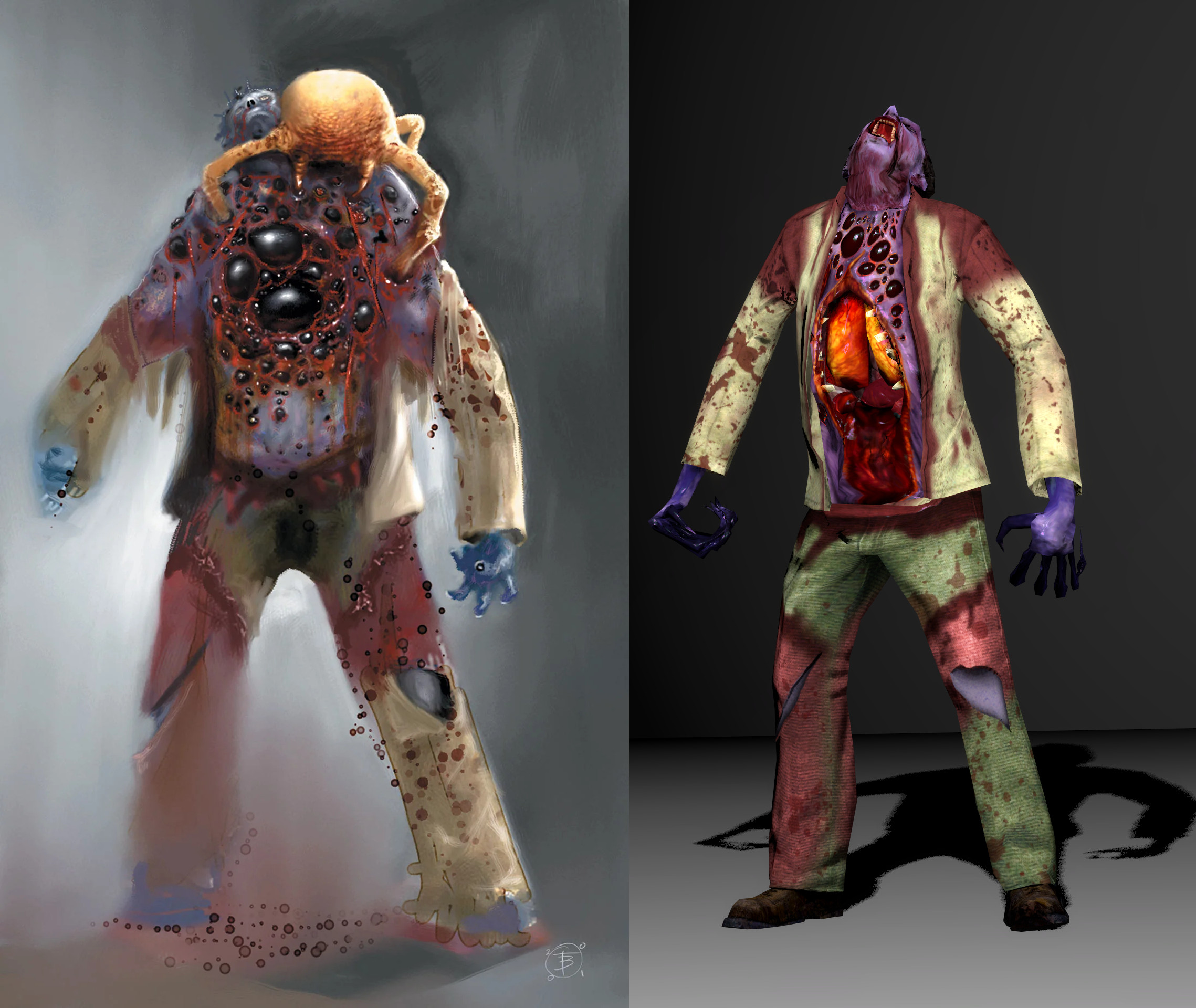 Concept Art style Work In Progress for Half-Life 2 | HL2 Works In Progress