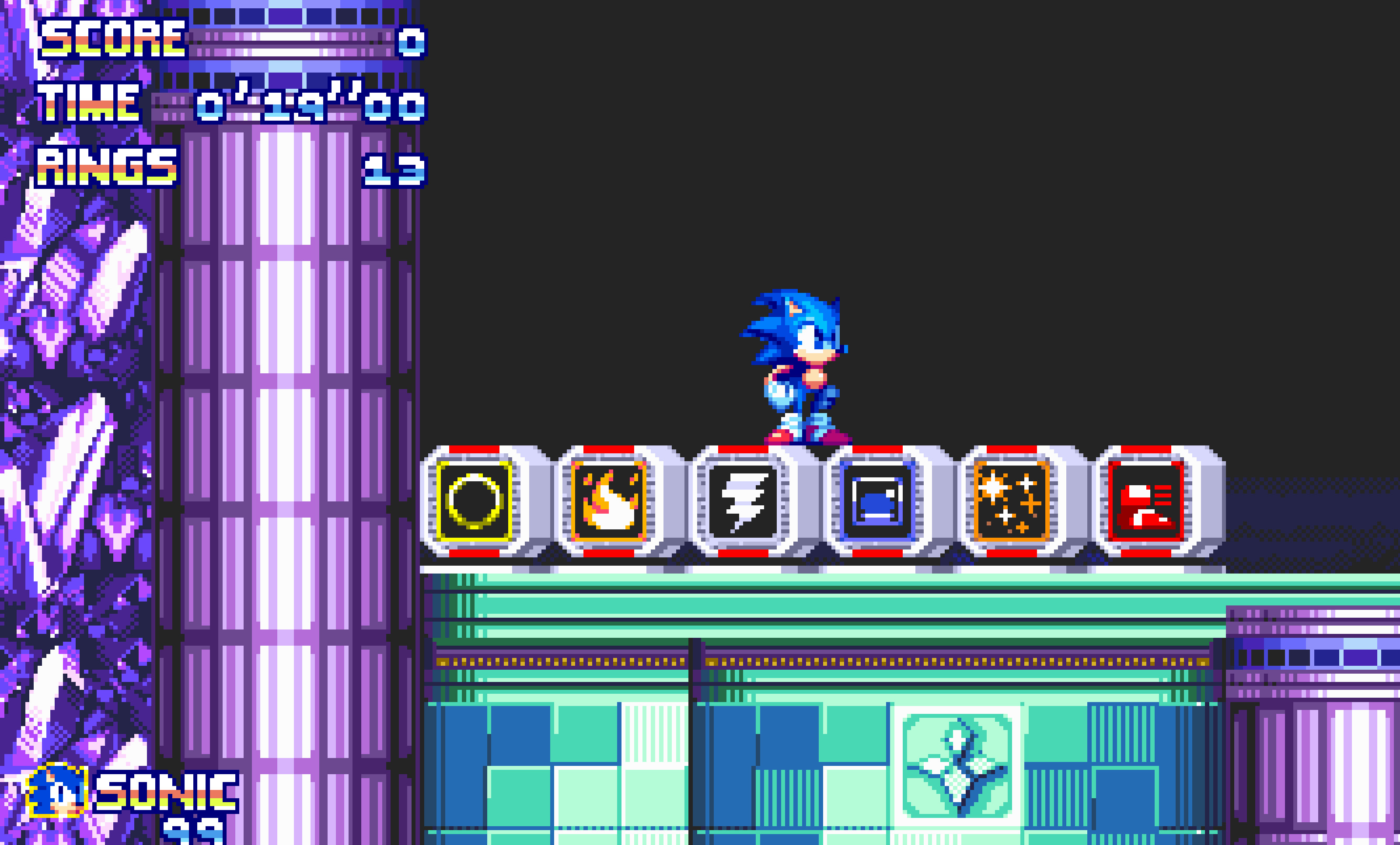 Sonic & The moon facility Work In Progress for Sonic 3 A.I.R. | S3AIR ...
