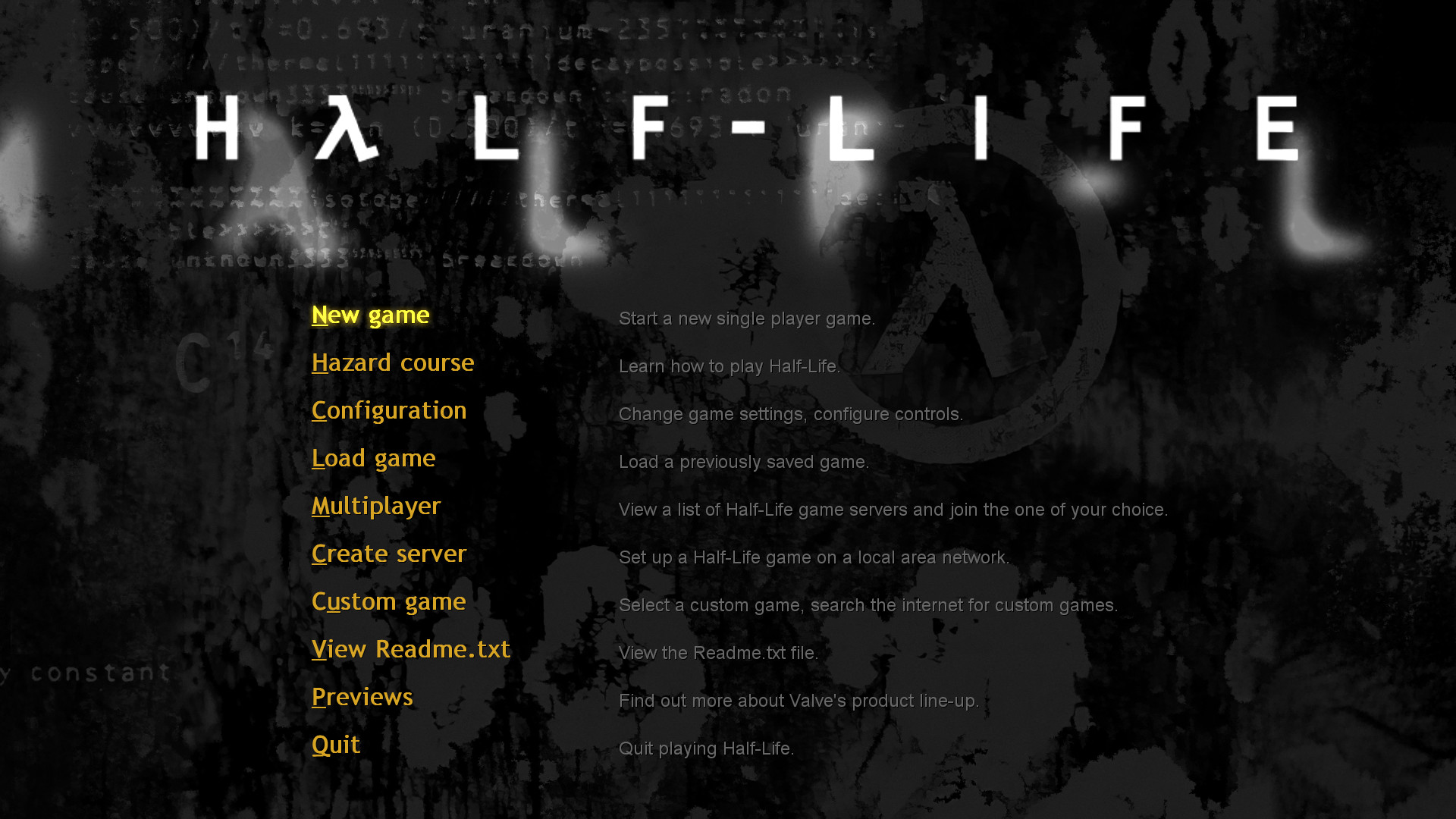 WON style GUI's colection Work In Progress for Half-Life | HL Works In ...