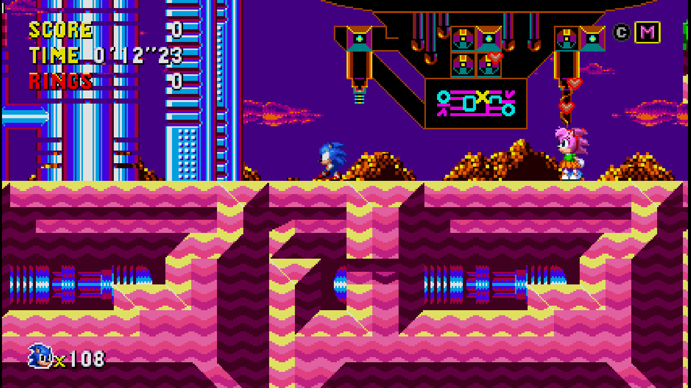 Better Mini Sprites Work In Progress for Sonic CD (2011) | SCD Works In ...