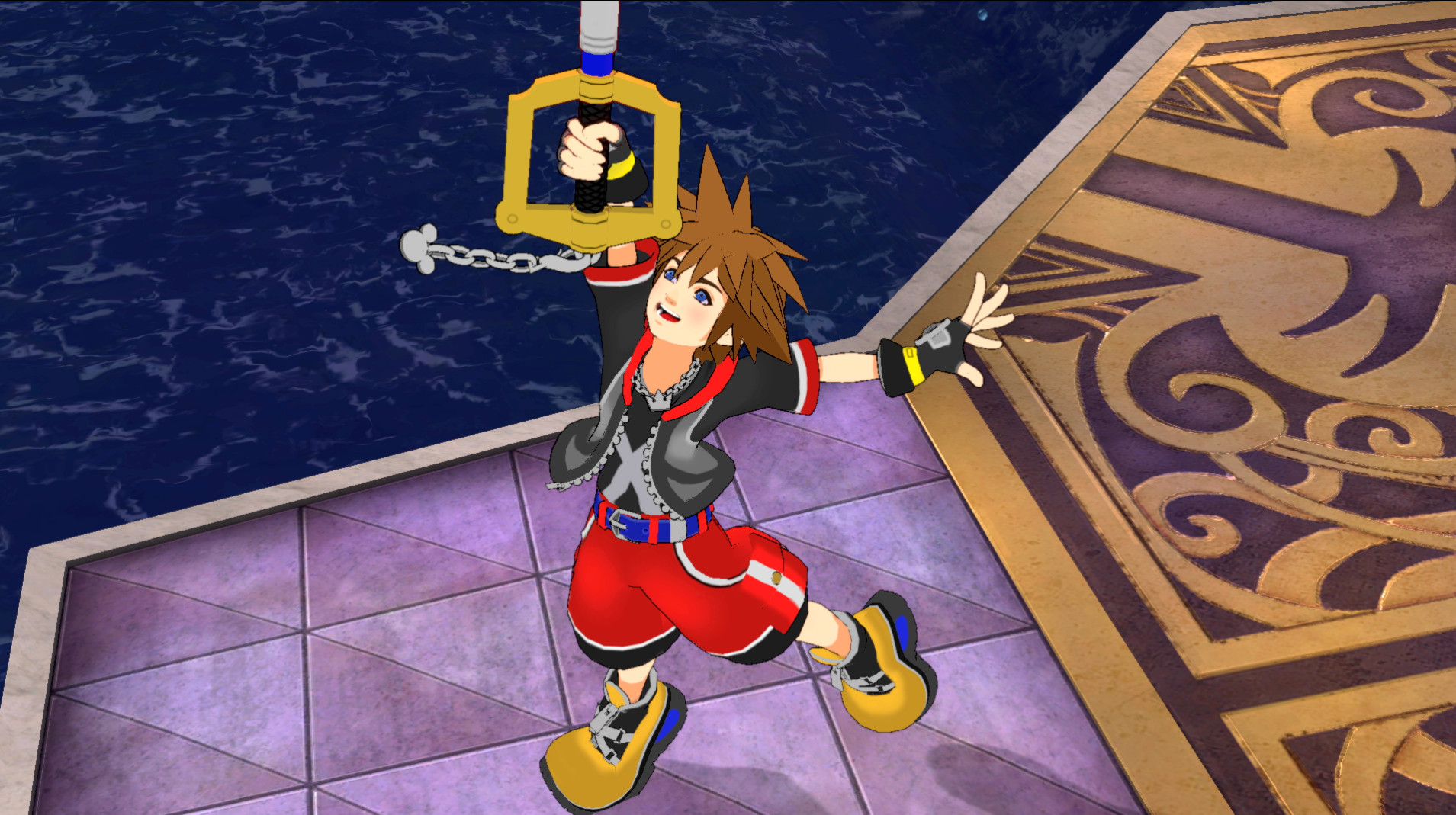 Cel Shaded Sora Work In Progress for Super Smash Bros. Ultimate | SSBU ...