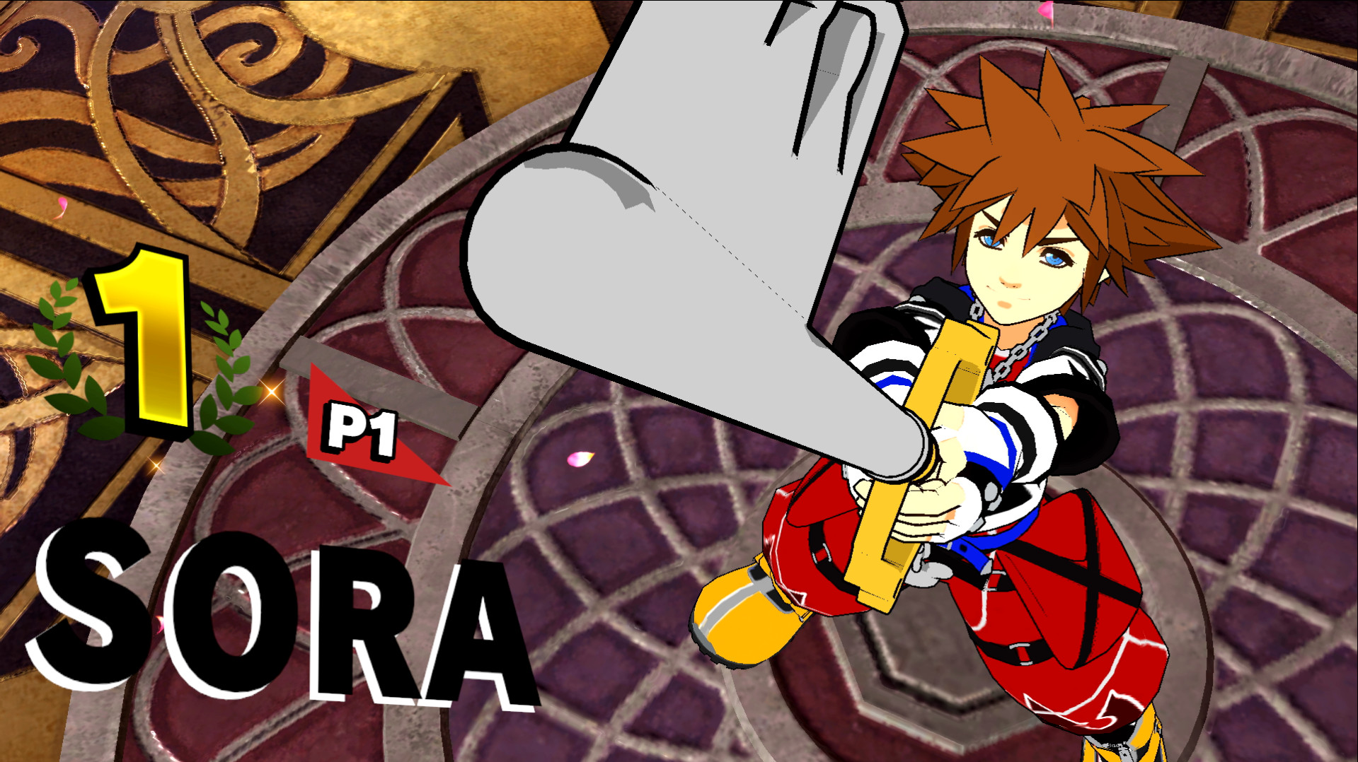 Cel Shaded Sora Work In Progress for Super Smash Bros. Ultimate | SSBU ...