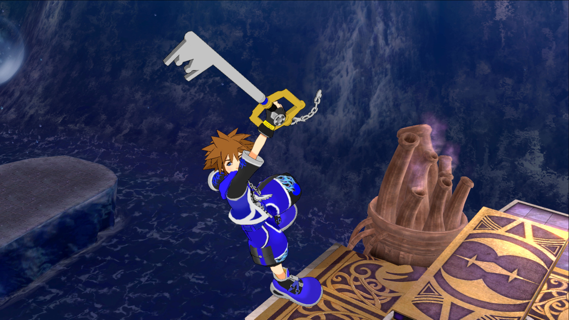 Cel Shaded Sora Work In Progress for Super Smash Bros. Ultimate | SSBU ...