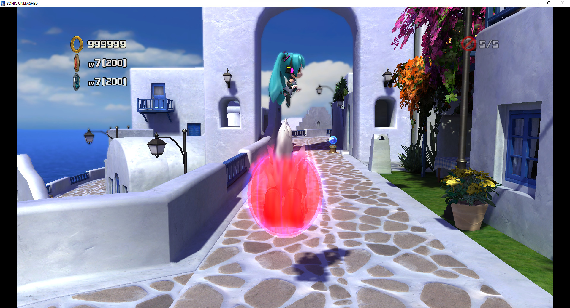 Infinite over Sonic [BETA] Work In Progress for Unleashed Recompiled ...