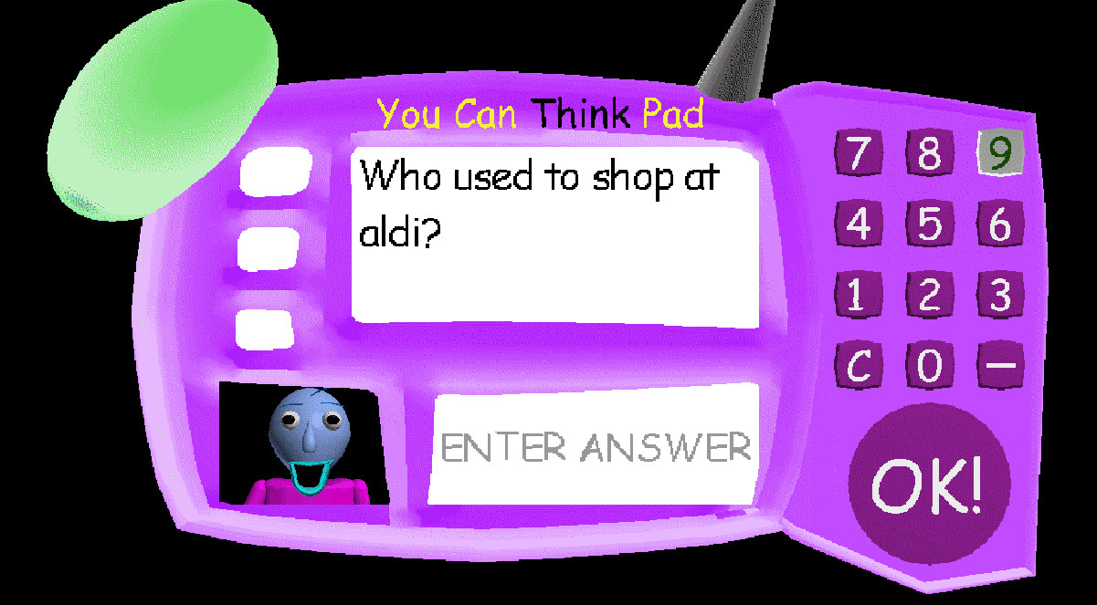 Aldi's Ascis in Shopping and E.P.I Work In Progress for Baldi's Basics ...