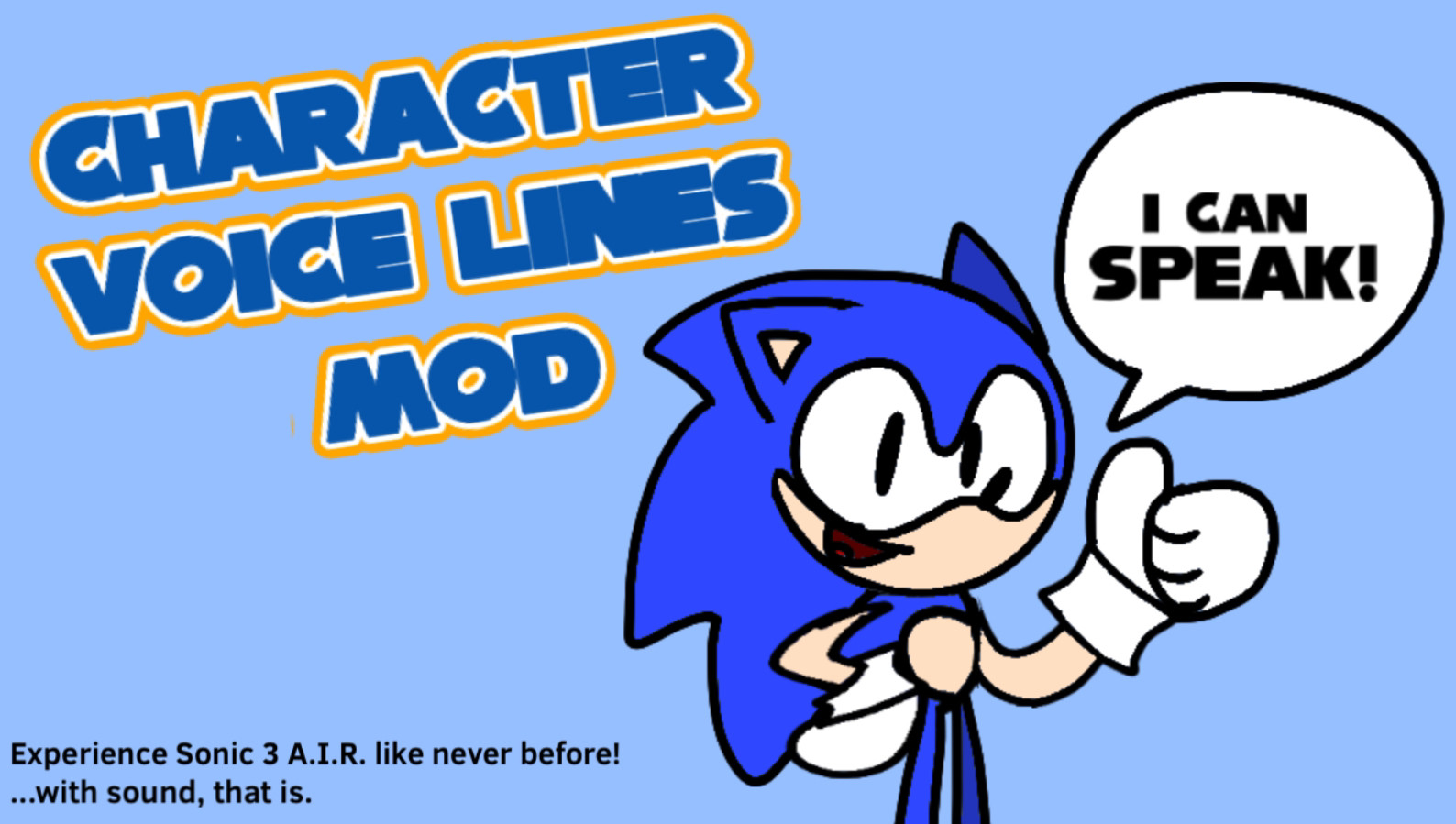 Character Voice Lines Work In Progress for Sonic 3 A.I.R. | S3AIR Works ...