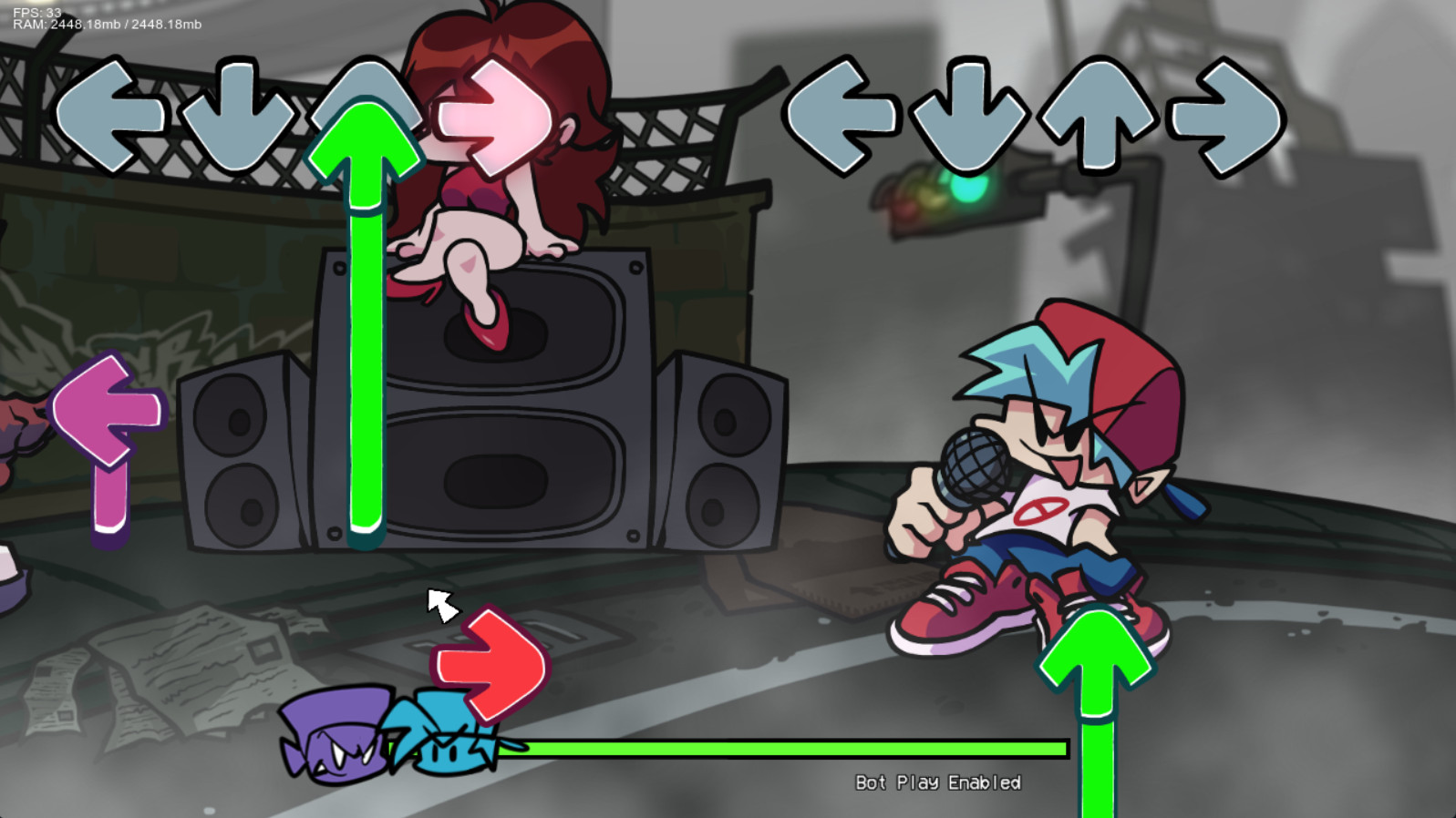 Due Debts BF Mix [UNOFFICAL V SLICE PORT] Work In Progress for Friday Night Funkin' | FNF Works ...