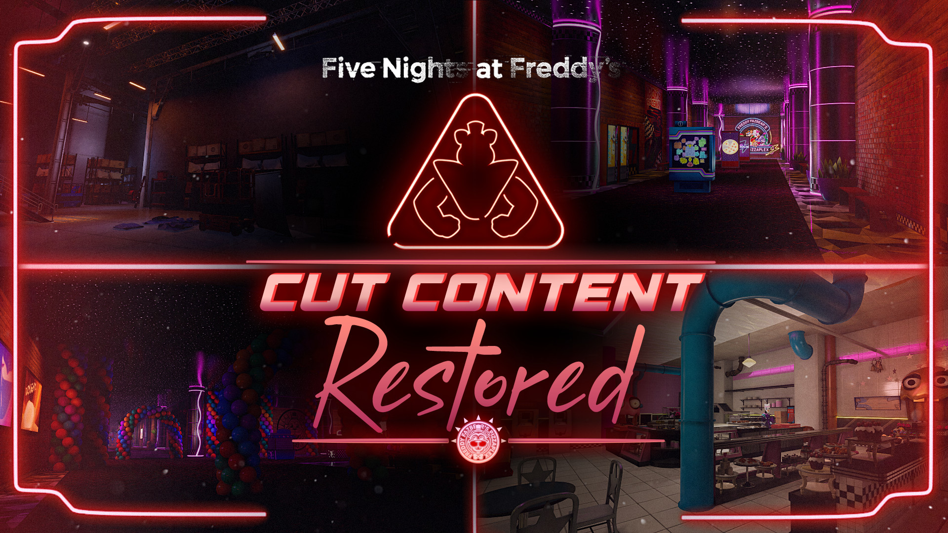 Cut Content Restored Work In Progress for Five Nights at Freddy's ...