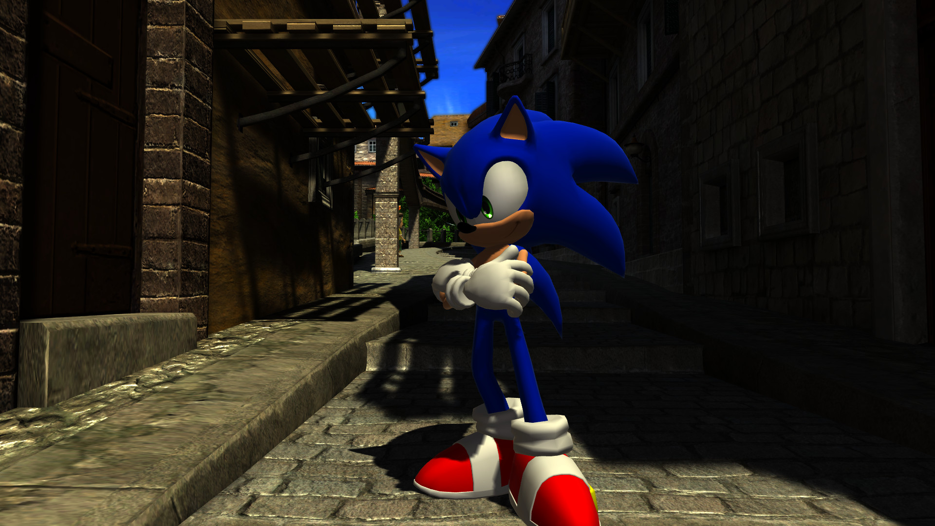 beta unleashed sonic model recreation Work In Progress for Unleashed ...