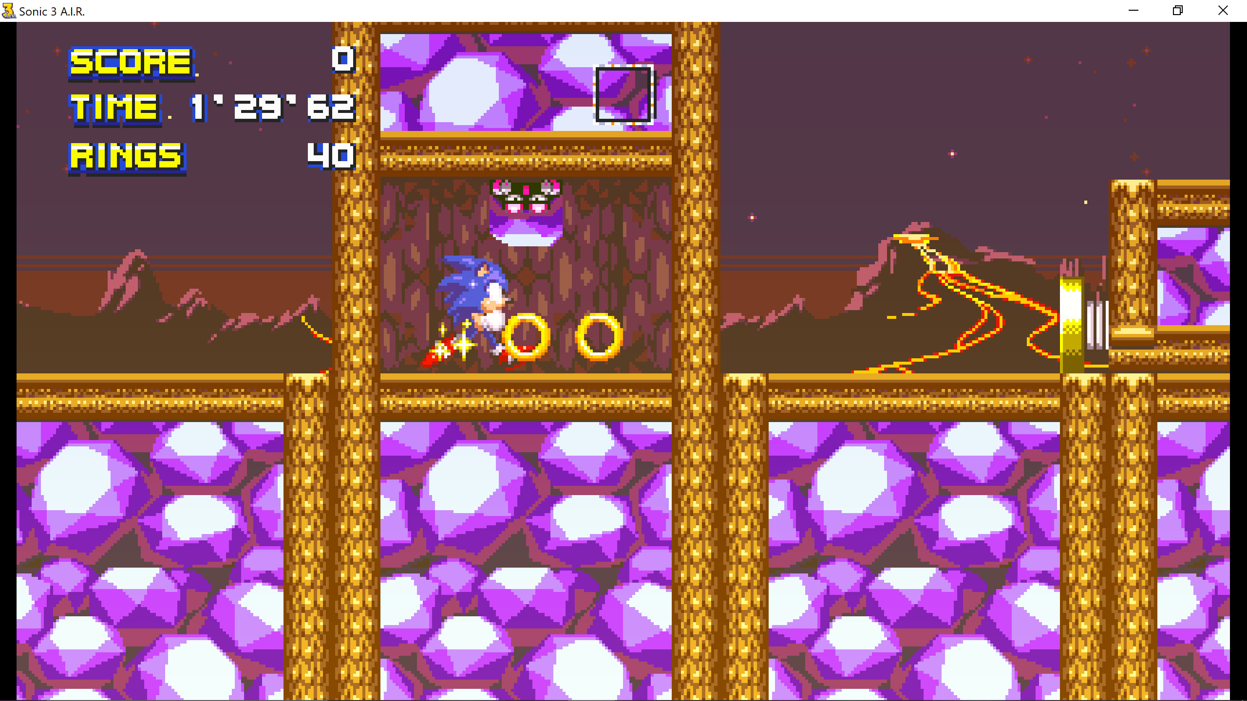 Lava Reef Remixed Work In Progress for Sonic 3 A.I.R. | S3AIR Works In ...
