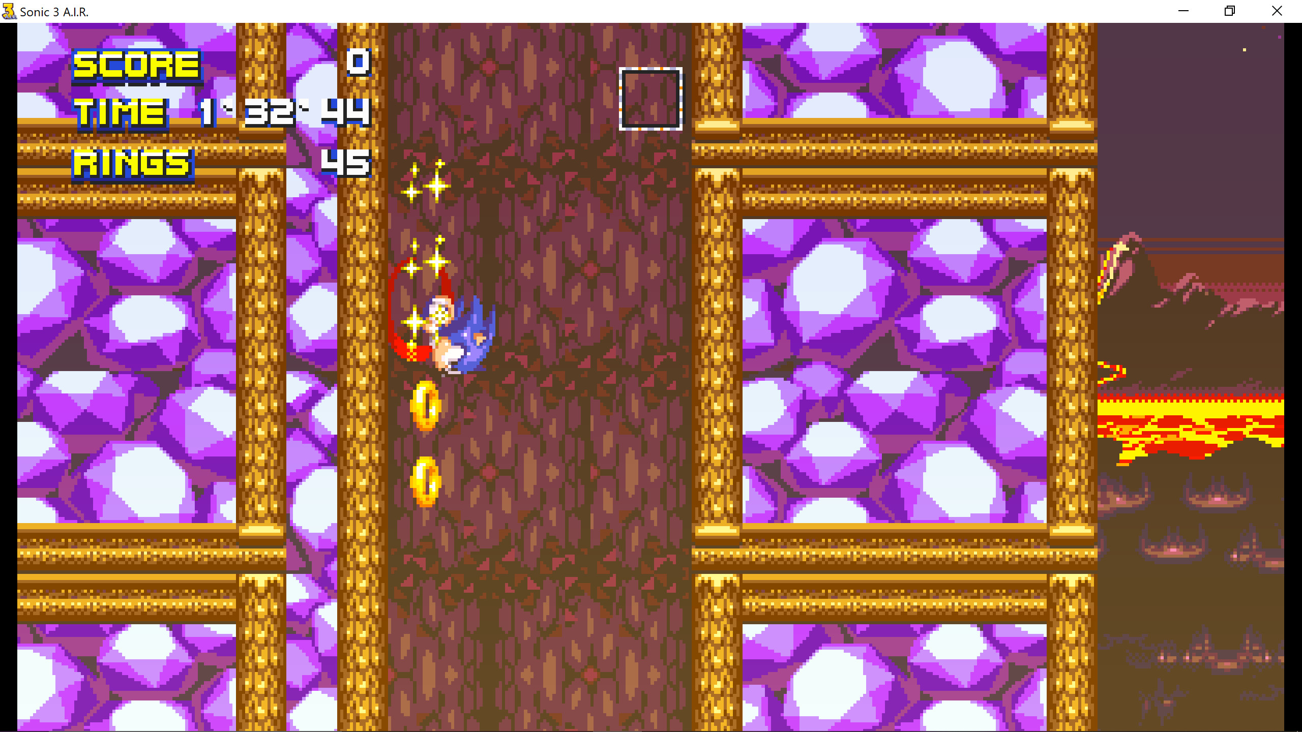 Lava Reef Remixed Work In Progress for Sonic 3 A.I.R. | S3AIR Works In ...