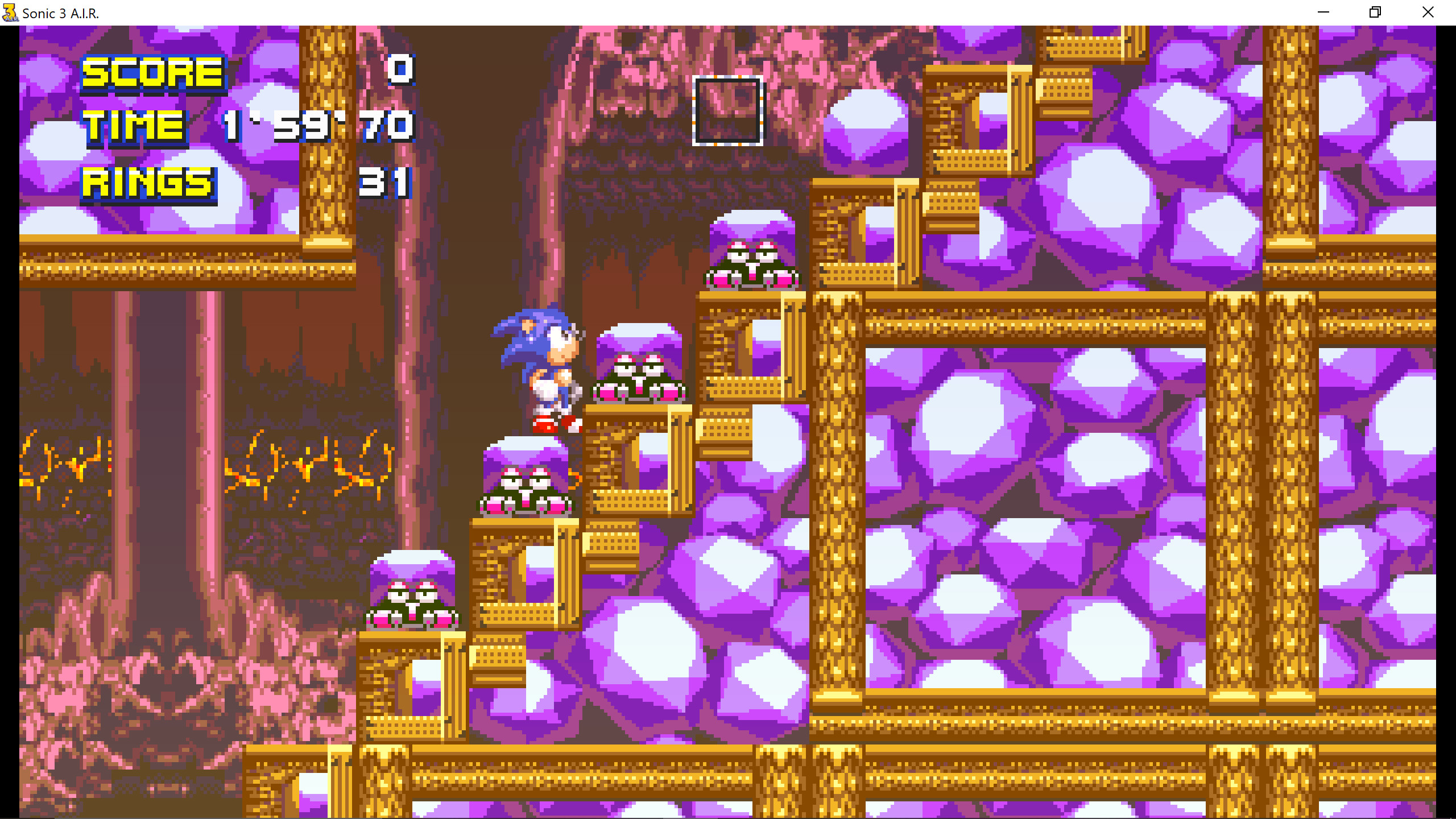 Lava Reef Remixed Work In Progress for Sonic 3 A.I.R. | S3AIR Works In ...