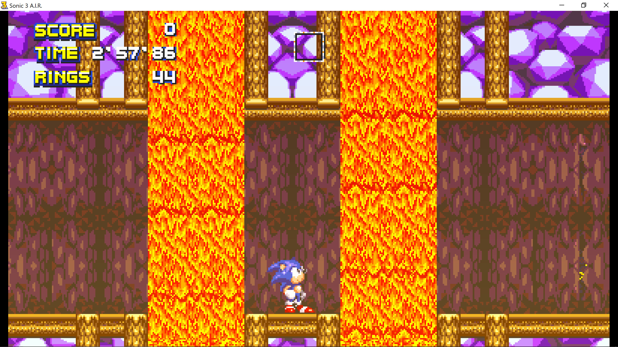 Lava Reef Remixed Work In Progress for Sonic 3 A.I.R. | S3AIR Works In ...