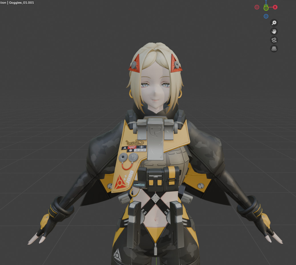 Trigger - Removed visor Work In Progress for Zenless Zone Zero | ZZZ ...