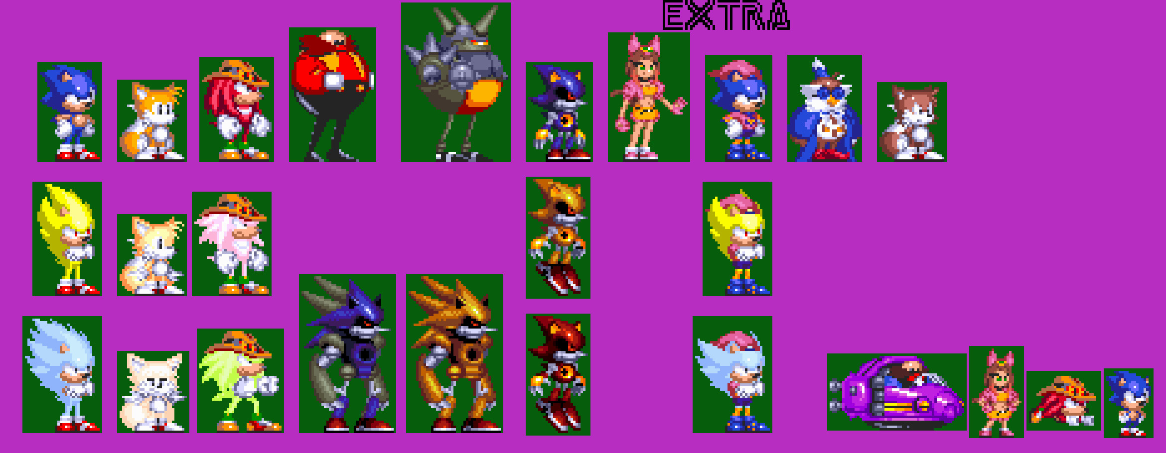 Sonic OVA & Knuckles (KNUCKLES DEMO) Work In Progress for Sonic 3 A.I.R ...