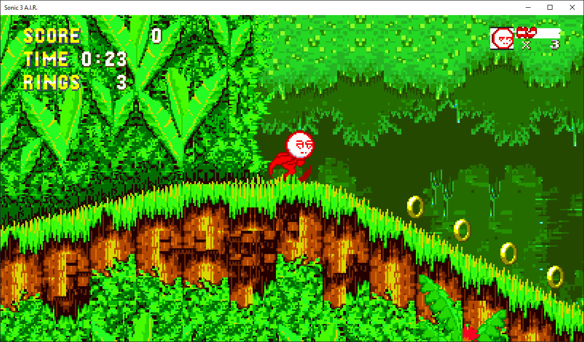 KJ The Stickman in Sonic 3 A.I.R Work In Progress for Sonic 3 A.I.R ...