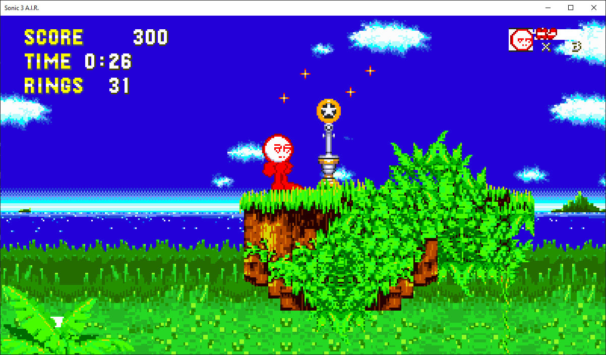 KJ The Stickman in Sonic 3 A.I.R Work In Progress for Sonic 3 A.I.R ...