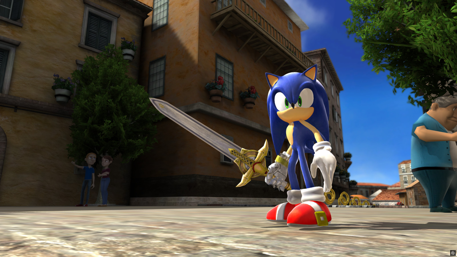 Sonic Unleashed and the Black Knight Work In Progress for Unleashed ...