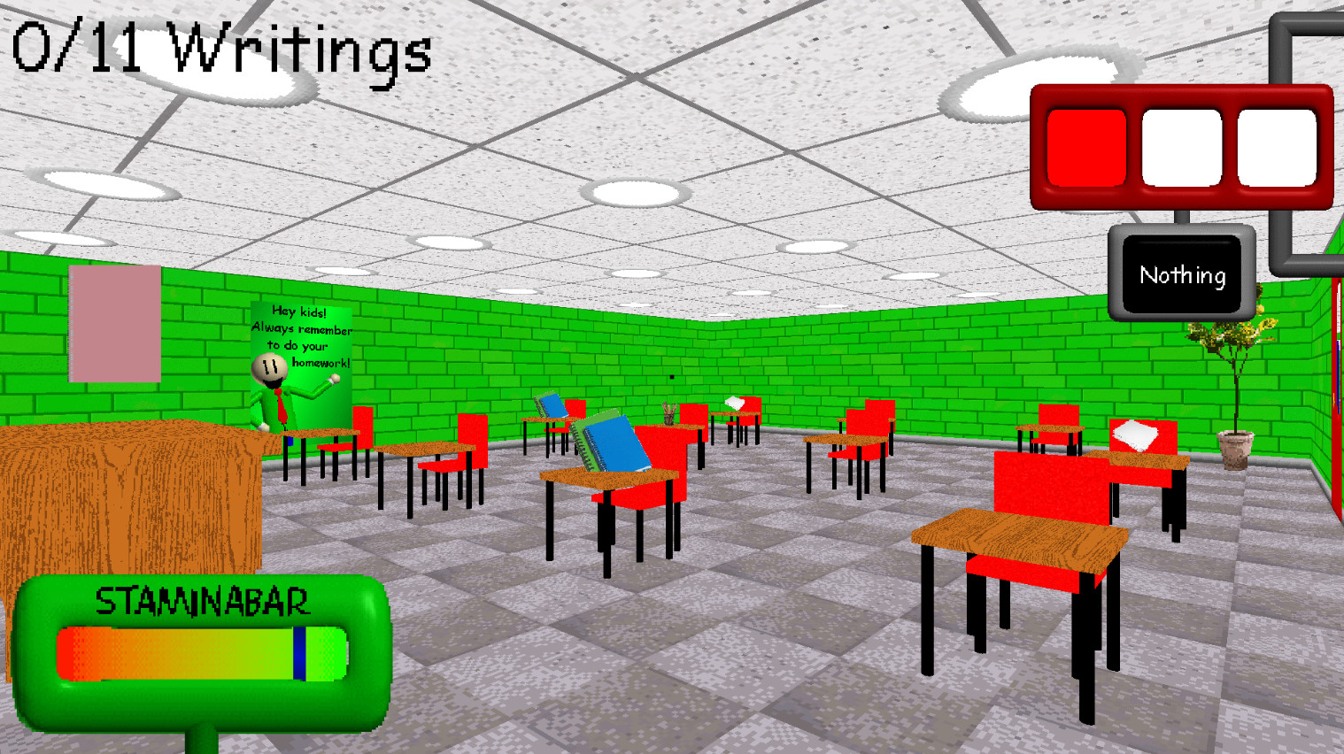 James Basic Plus Work In Progress for Baldi's Basics | Baldi Works In ...