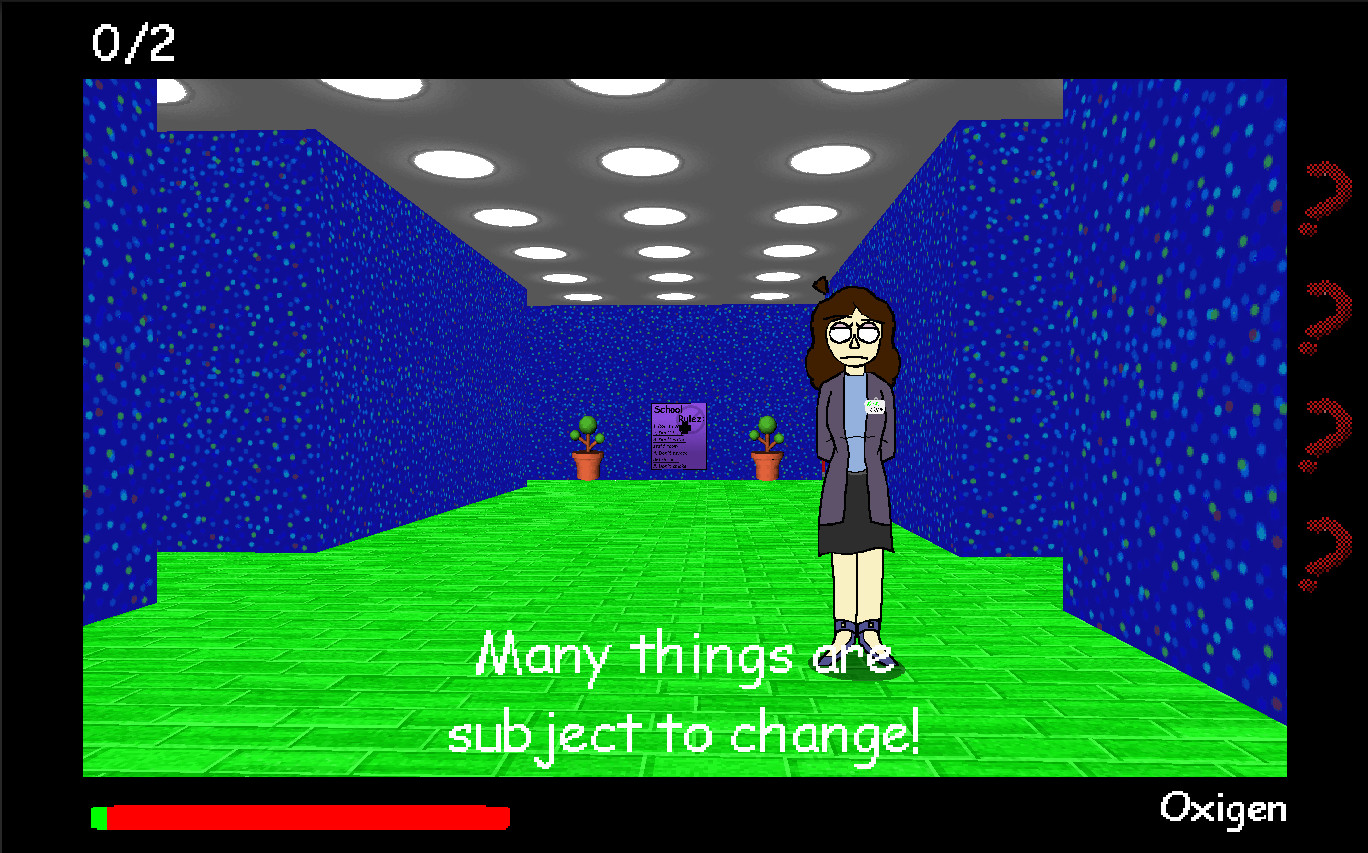 Nick's Schoolhouse [WIP] Work In Progress for Baldi's Basics | Baldi ...