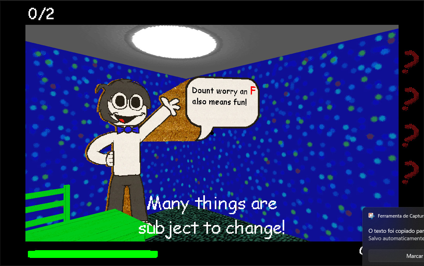 Nick's Schoolhouse [WIP] Work In Progress for Baldi's Basics | Baldi ...